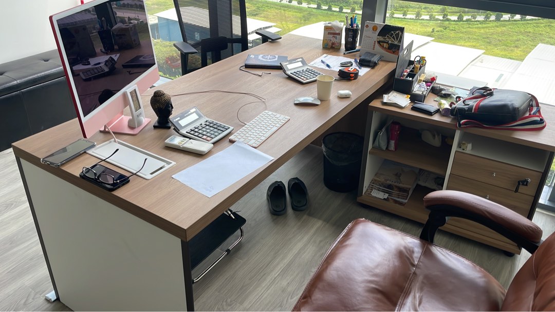 Office Table , side tables drawer sets, Furniture & Home Living ...