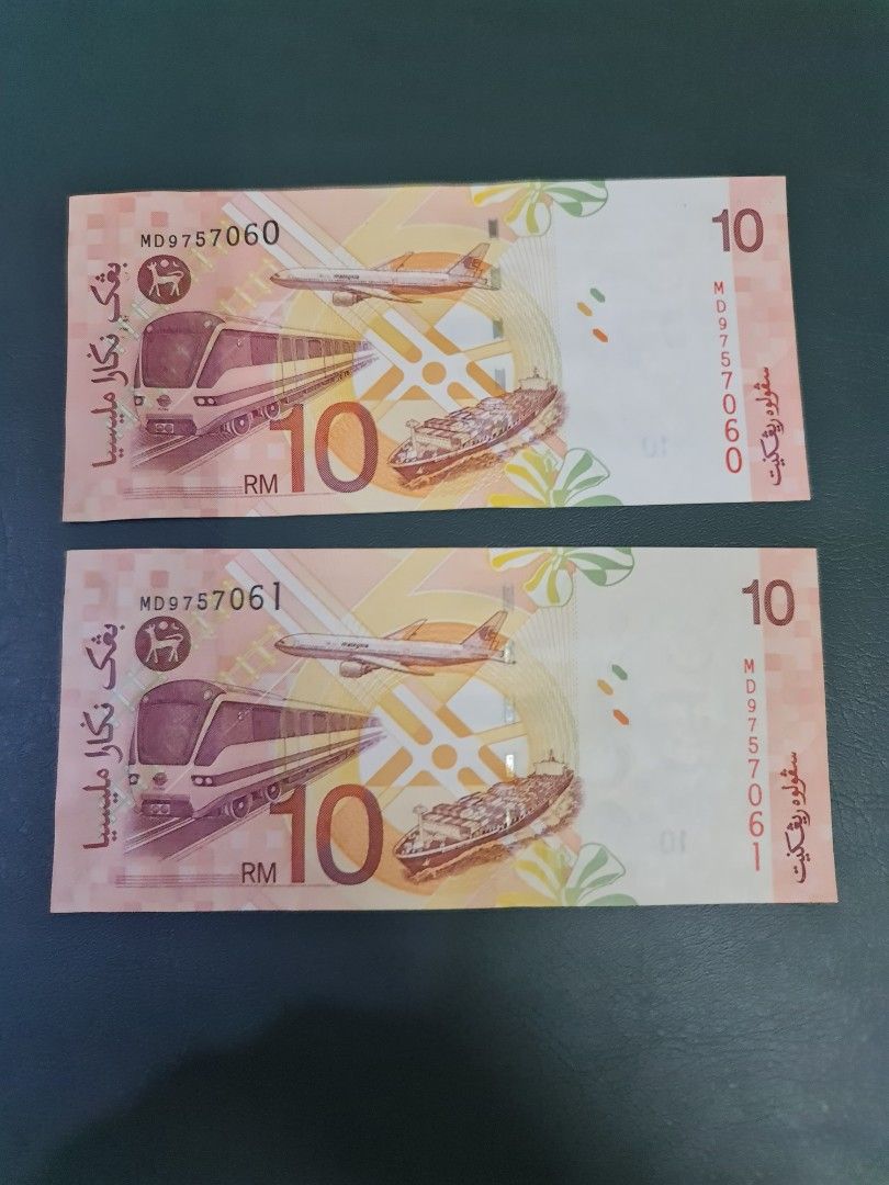 Old 10 ringgit, Hobbies & Toys, Memorabilia & Collectibles, Currency on ...
