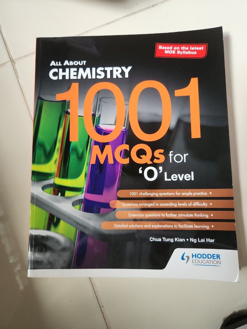 Olvl chemistry MCQ book, Hobbies & Toys, Books & Magazines, Assessment ...