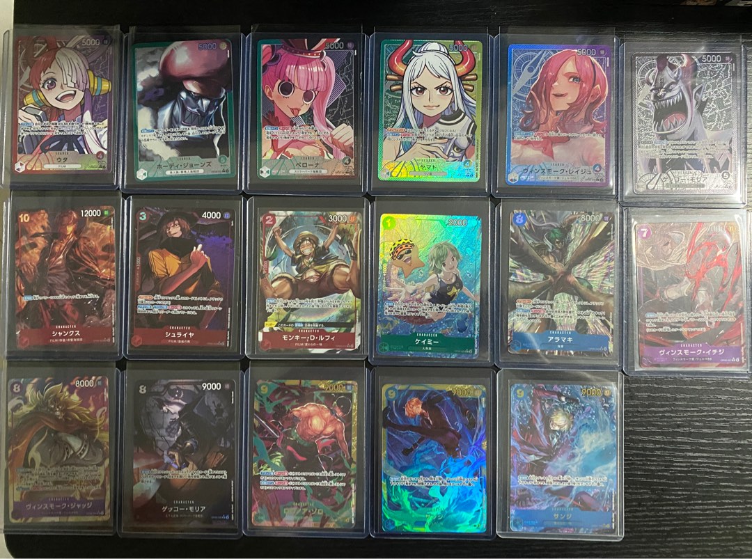 One Piece OP-06 OP06 OP6 Sec Psec AA Leader Ldr Alternate Art Yamato ...