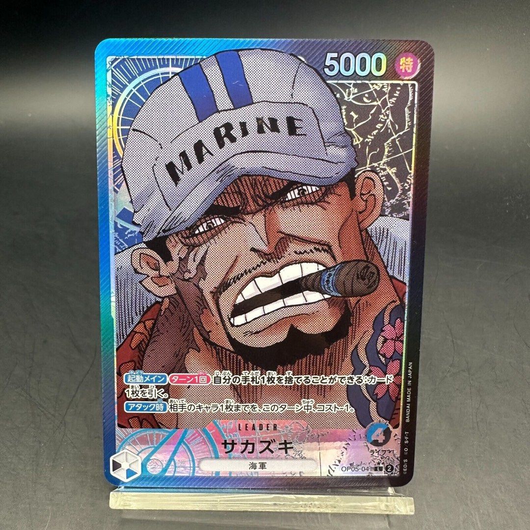 One Piece Op Tcg Sakazuki Leader Hobbies And Toys Toys And Games On Carousell