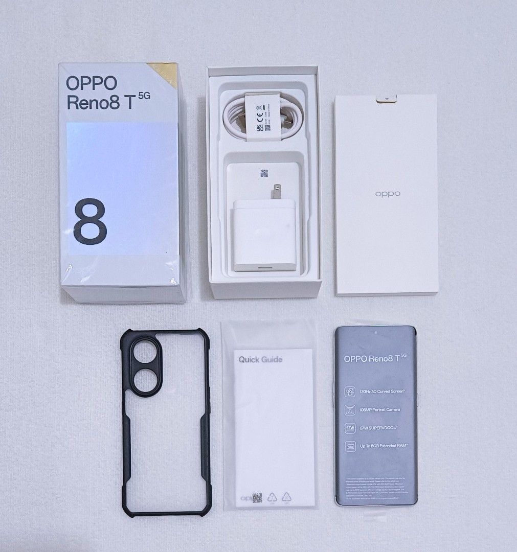 Oppo Reno 8T 5G | Curved Display, Mobile Phones & Gadgets, Mobile ...