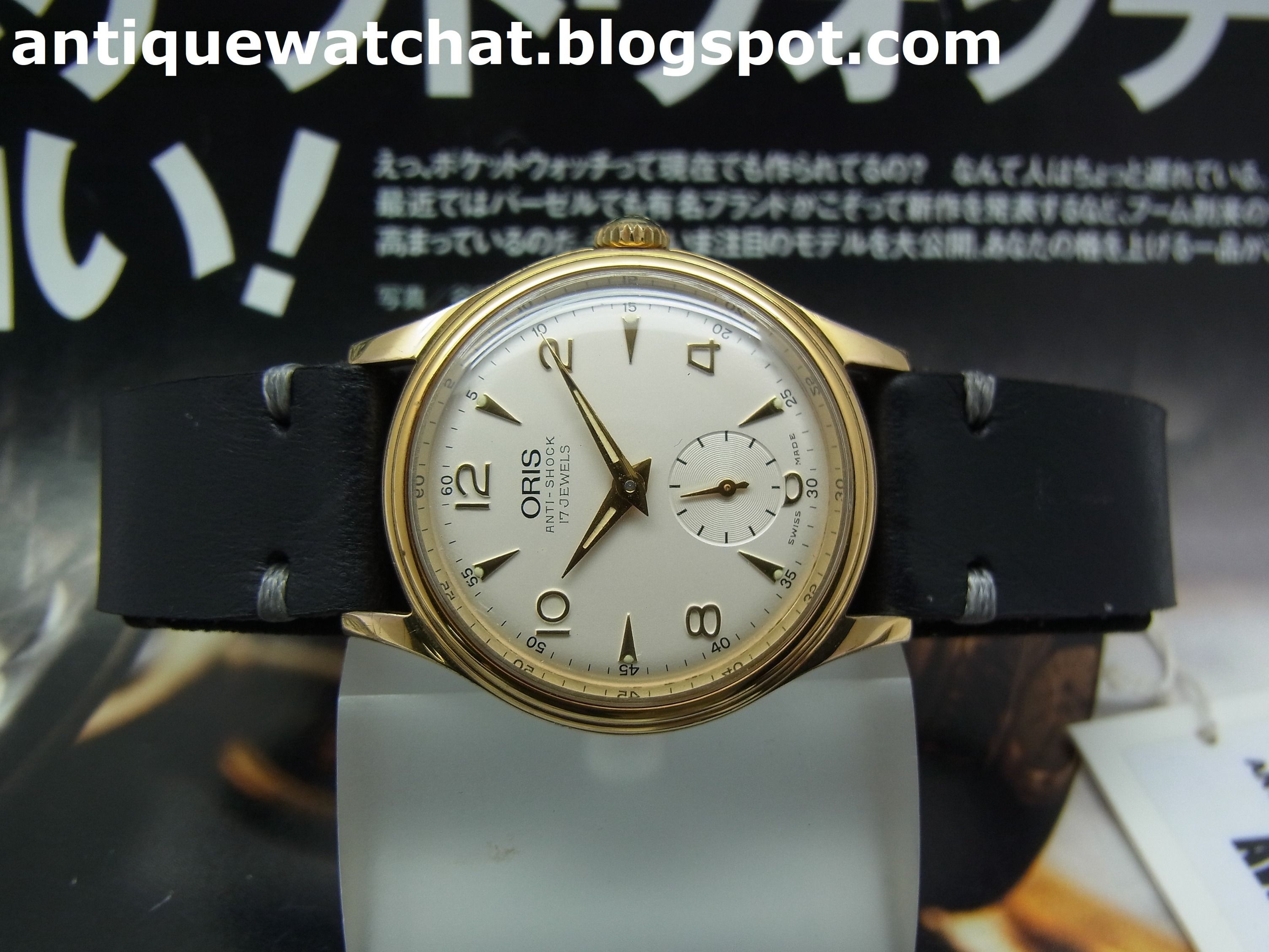 ORIS ANTI-SHOCK 17 JEWELS HAND WINDING WATCH, Luxury, Watches on Carousell