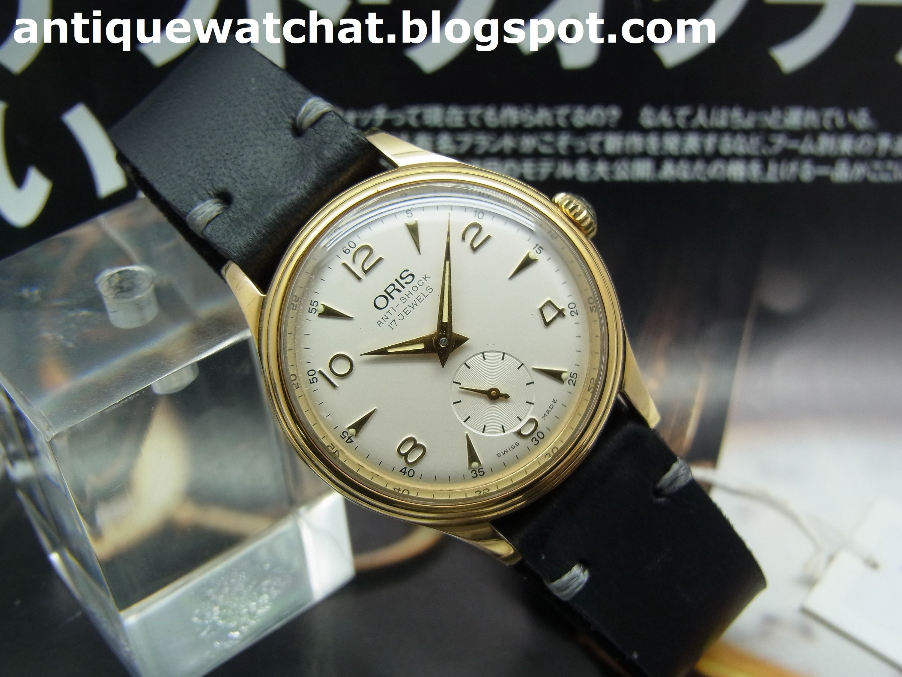 ORIS ANTI-SHOCK 17 JEWELS HAND WINDING WATCH, Luxury, Watches on Carousell