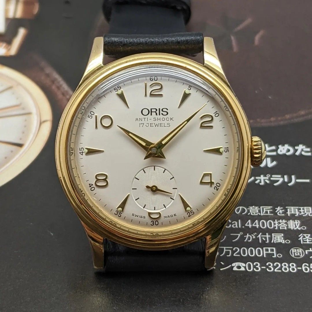 ORIS ANTI-SHOCK 17 JEWELS HAND WINDING WATCH, Luxury, Watches on Carousell