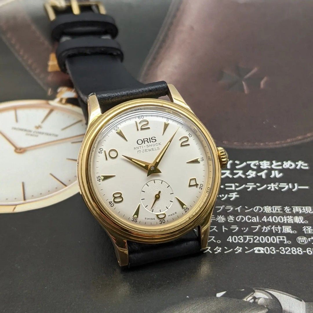ORIS ANTI-SHOCK 17 JEWELS HAND WINDING WATCH, Luxury, Watches on Carousell