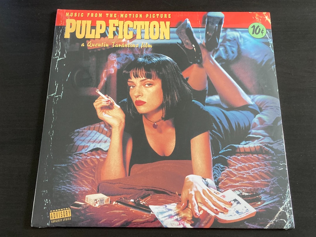 OST - Pulp Fiction LP 33⅓rpm, Hobbies & Toys, Music & Media, Vinyls on Carousell