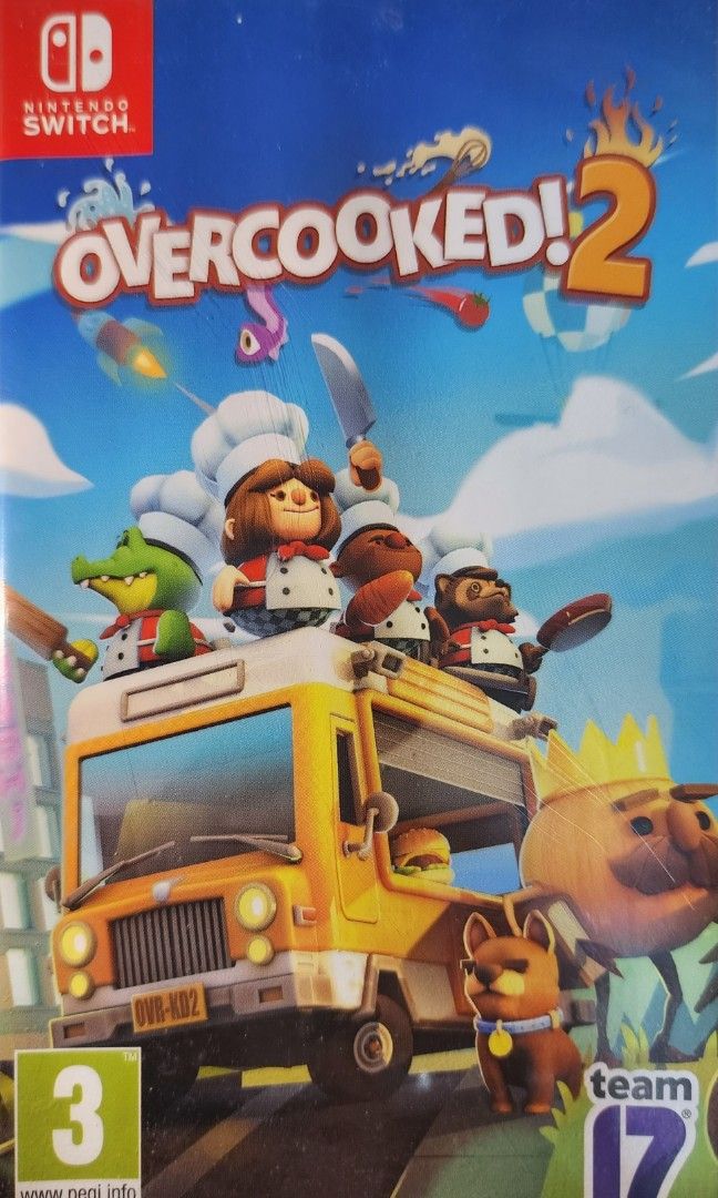 Overcooked 2 Nintendo Switch Game, Video Gaming, Video Games, Nintendo ...