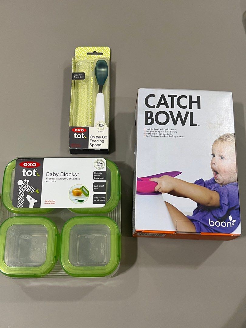 OXO Tot Feeding Set , Boon, Babies & Kids, Nursing & Feeding, Weaning ...