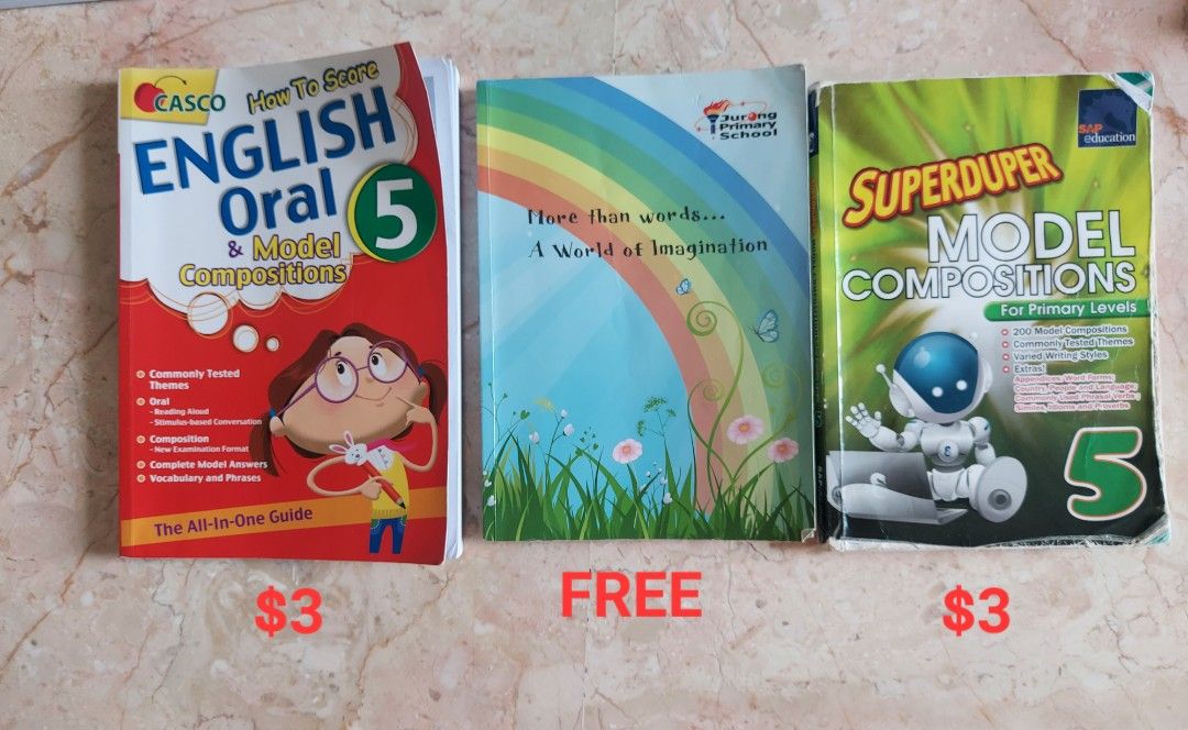 P5 primary English Oral and Composition, Hobbies & Toys, Books ...