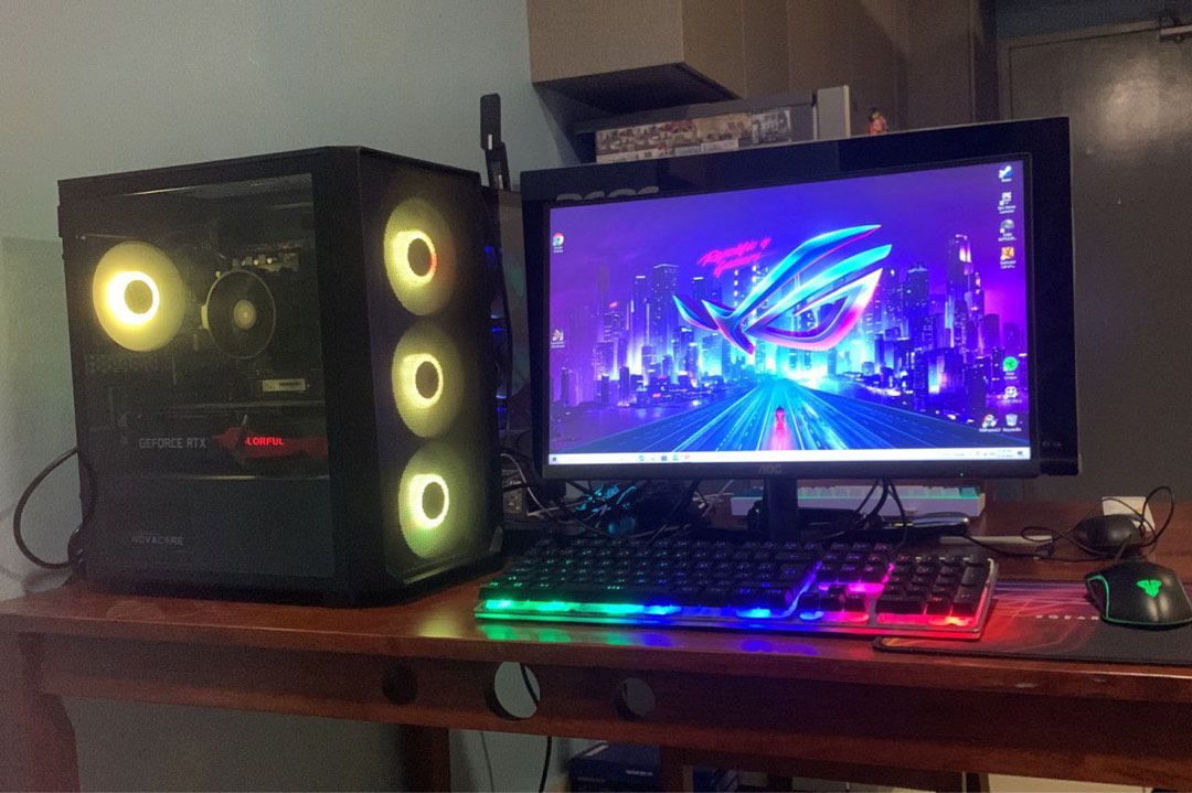 PC Gaming & Graphic Fullset, Computers & Tech, Desktops on Carousell