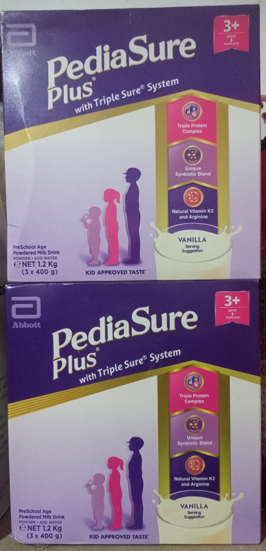 Pediasure plus 1.2, Babies & Kids, Nursing & Feeding, Breastfeeding ...