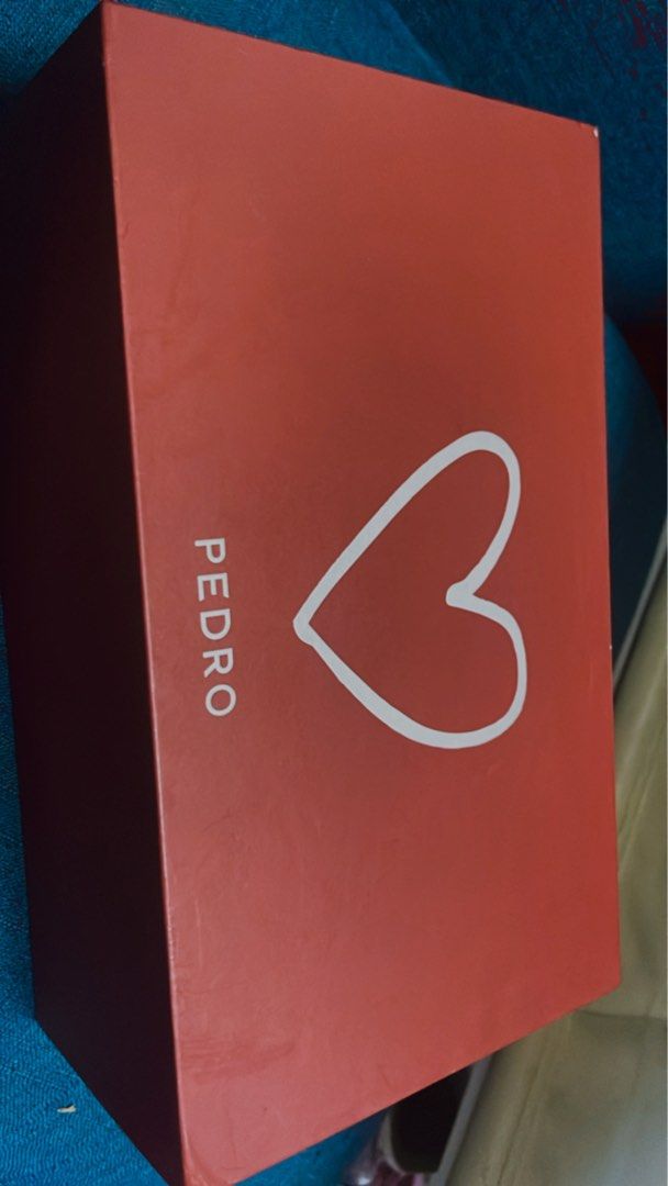 Pedro Valentine limited edition BOX SET Gold Heart Chain Red White Bag ...