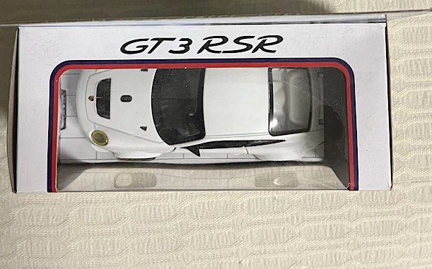 Petron collectible car Porsche Gt3 rsr 1:32 white, Hobbies & Toys, Toys ...