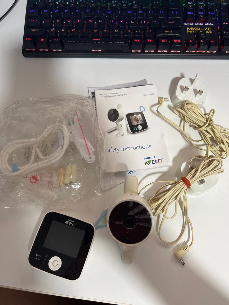 Philips Advent baby monitor, Babies & Kids, Baby Monitors on Carousell