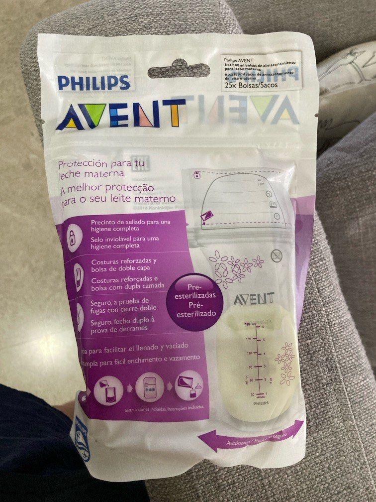 [NEW] Philips Avent Breastmilk Storage Bags - 25 pieces, Babies & Kids ...