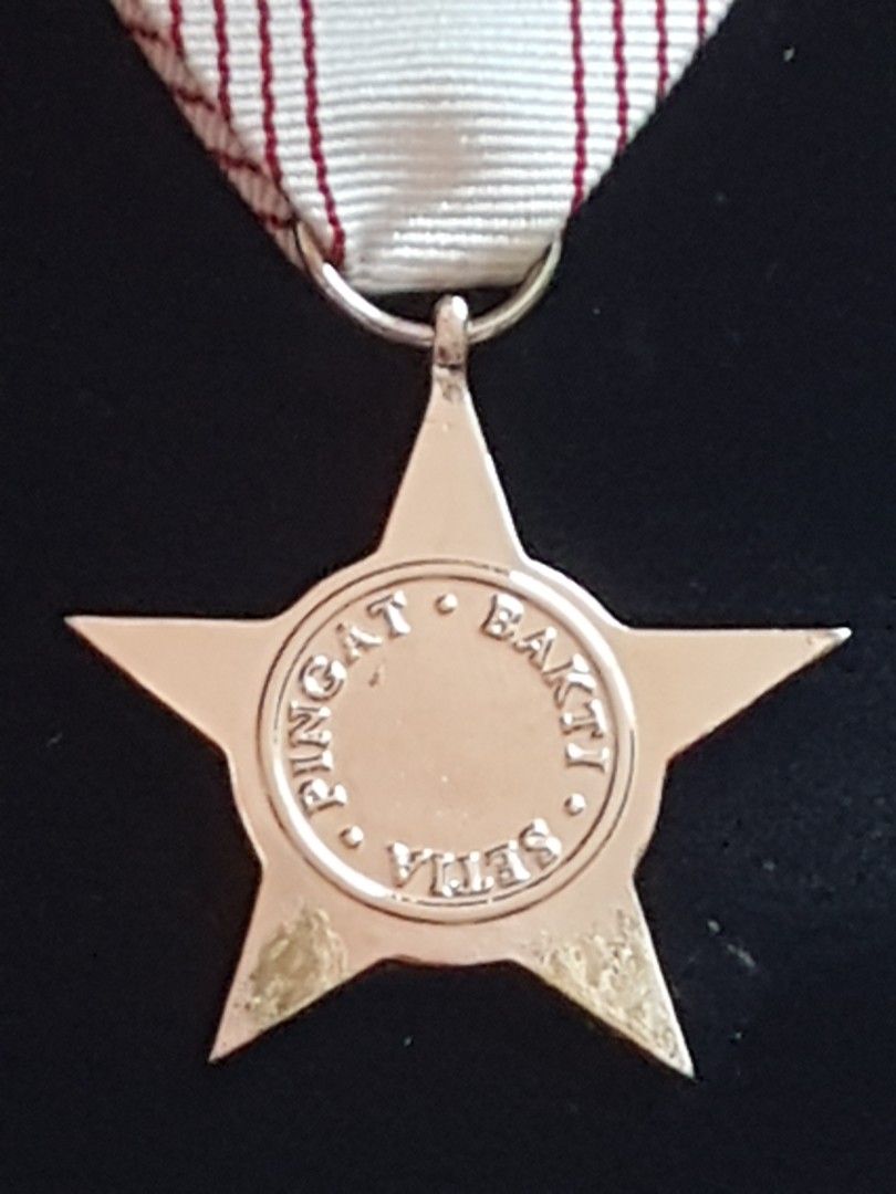 Pingat Bakti Setia (The Long Service Award) Star Medal With Original ...