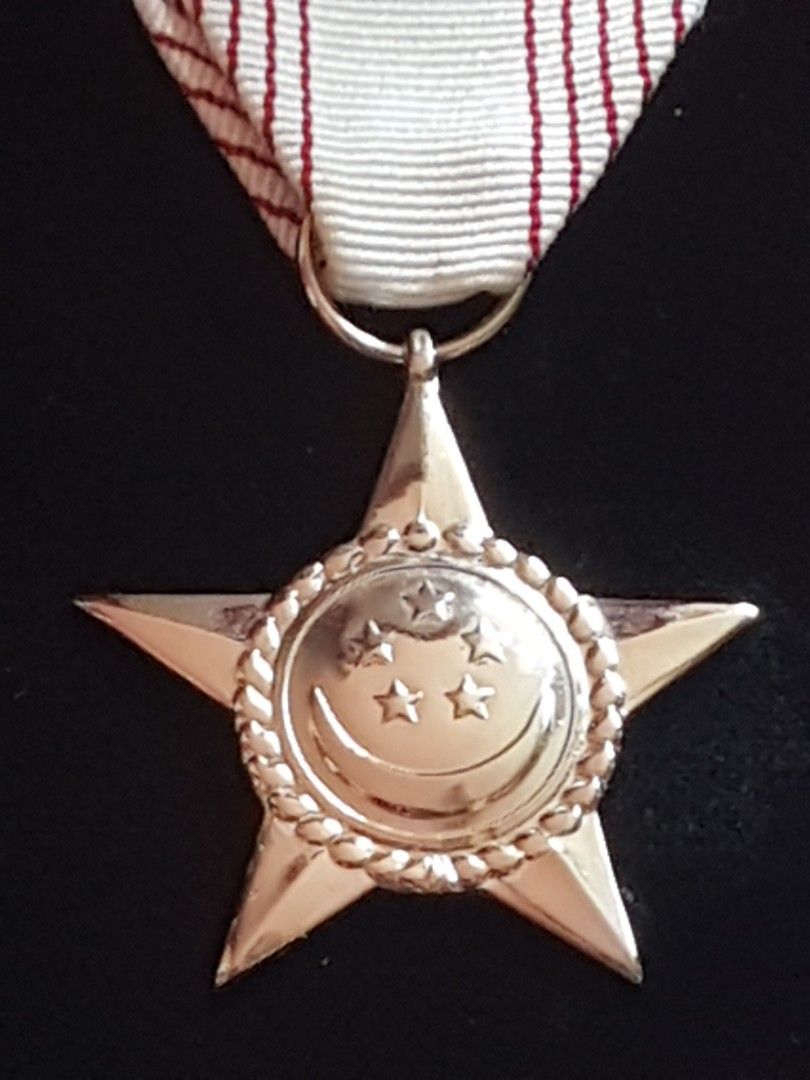 Pingat Bakti Setia (The Long Service Award) Star Medal With Original ...