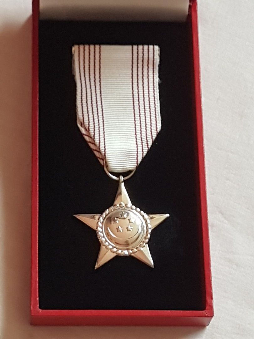 Pingat Bakti Setia (The Long Service Award) Star Medal With Original ...