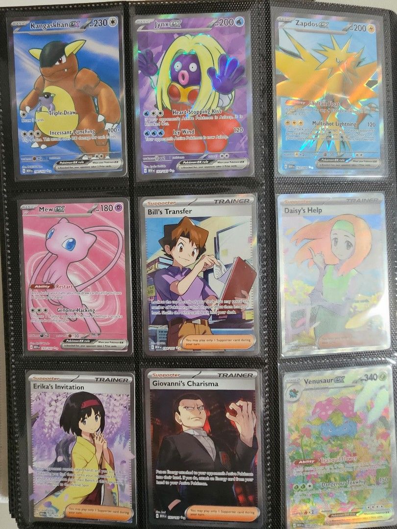 Pokemon 151 English Master Set, Hobbies & Toys, Toys & Games on Carousell