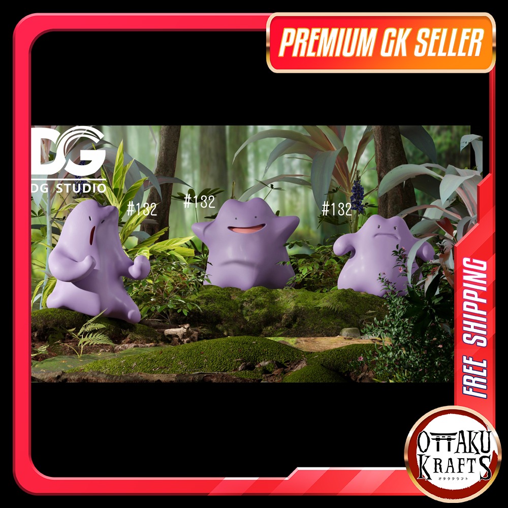 Pokemon | Ditto | DG Studio | 【FREE Shipping - PO】GK Figurine | GK ...