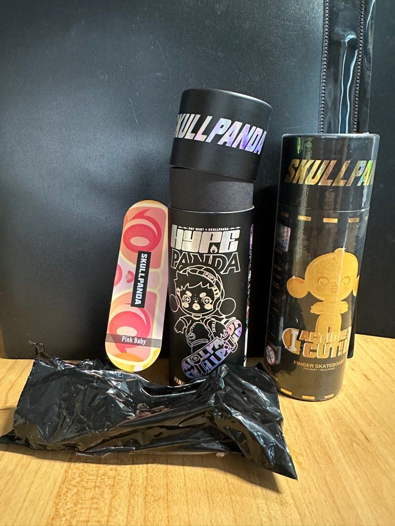 Pop Mart Skullpanda Action Cut Series Finger Skateboard Mystery Box 1 ...