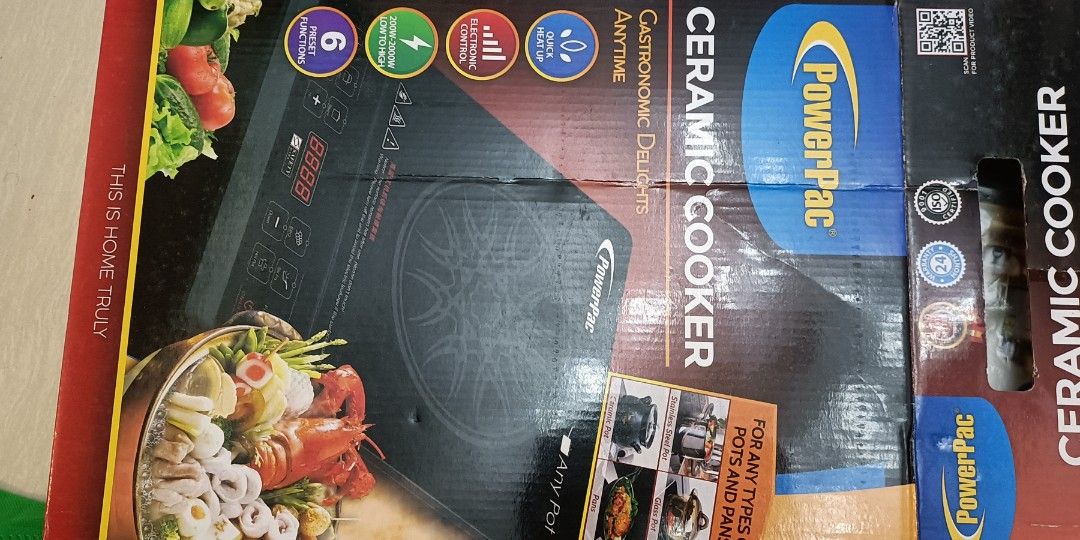Powerpac Ceramic Cooker, TV & Home Appliances, Kitchen Appliances ...
