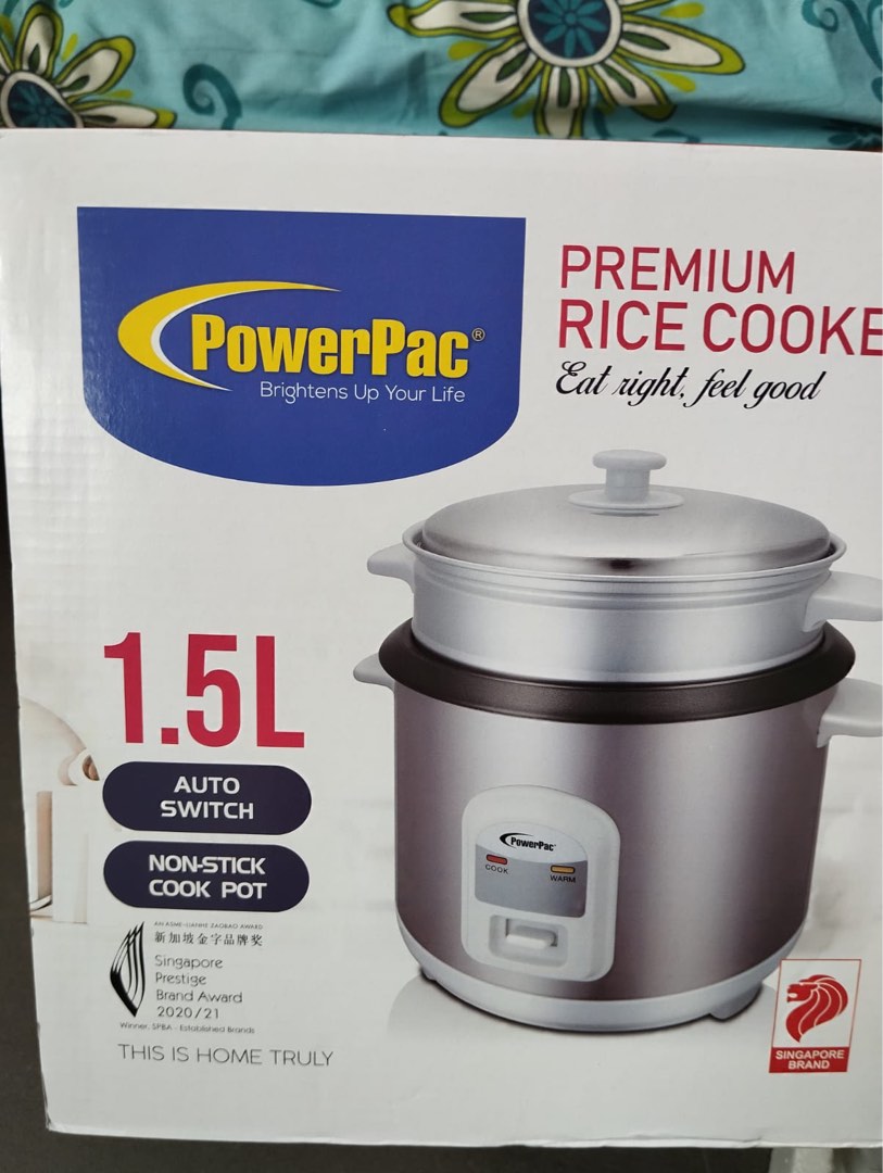 PowerPac rice cooker, TV & Home Appliances, Kitchen Appliances, Cookers ...