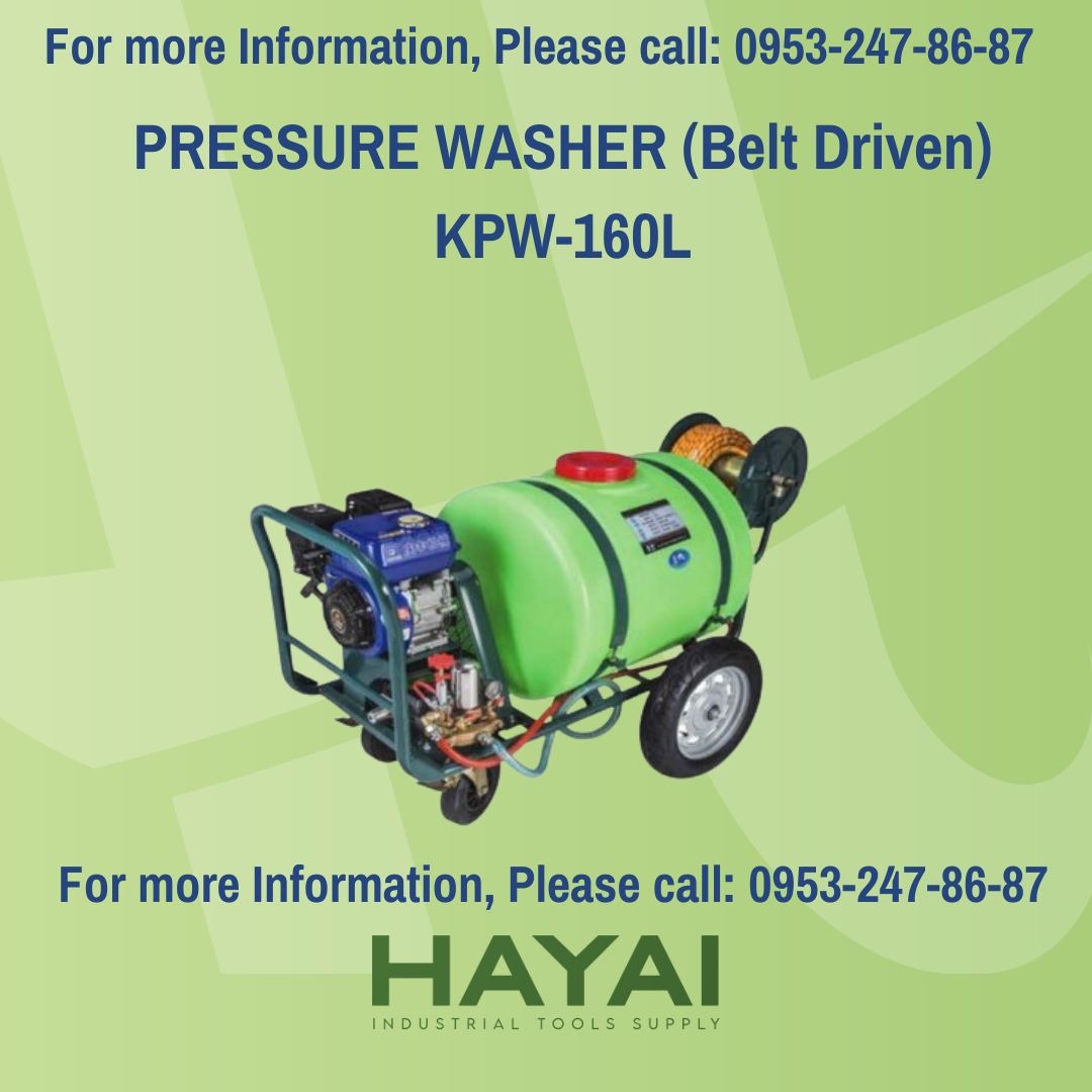 Pressure Washer (Belt Driven) KPW-160L, Commercial & Industrial ...
