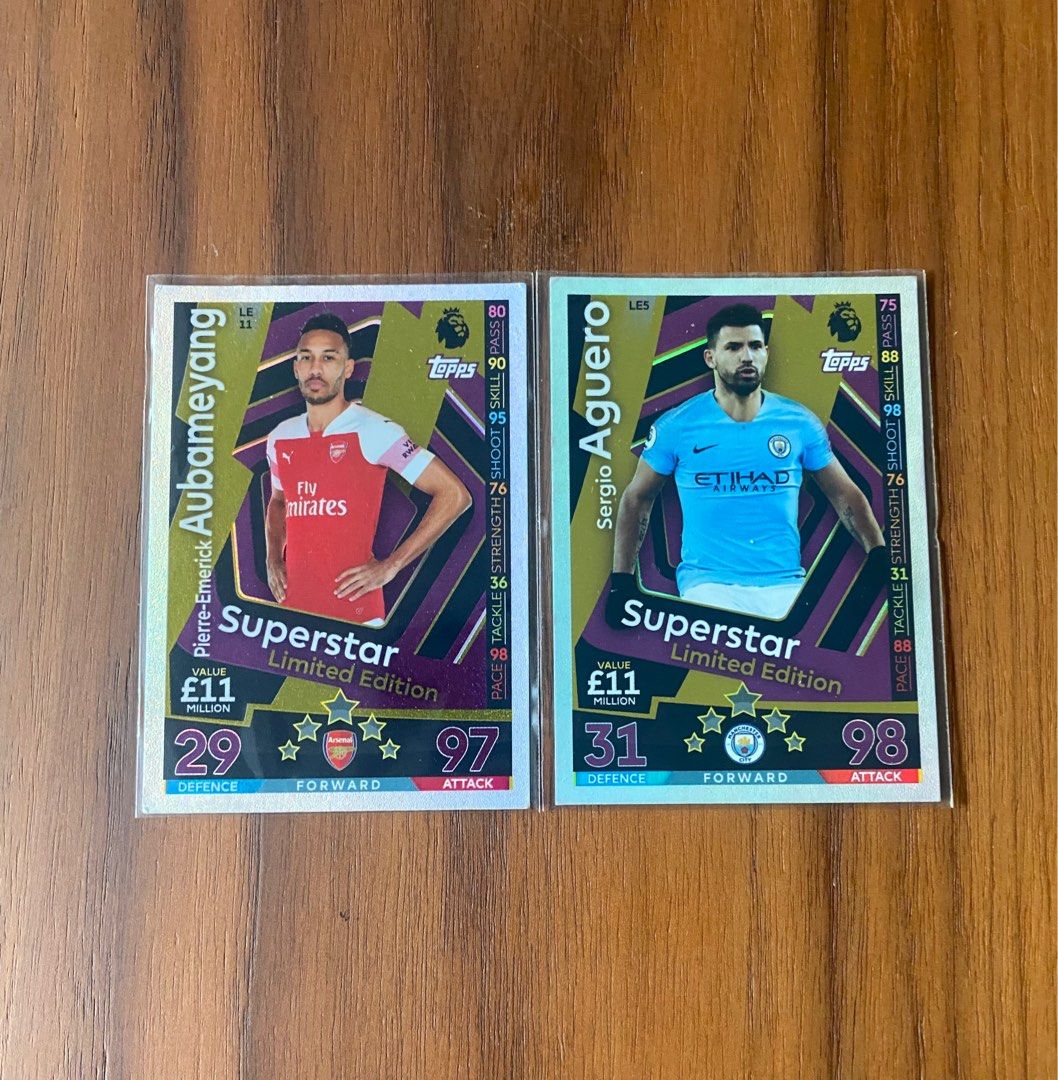 Match Attax Limited Edition Rare Cards (Price Negotiable) , Hobbies ...