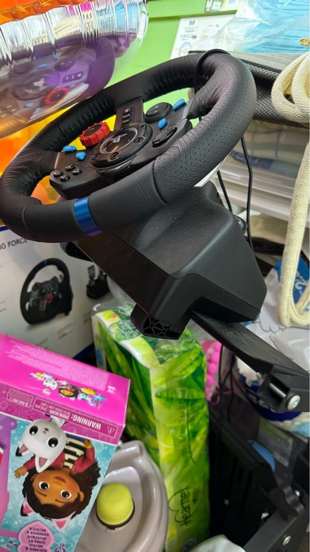 PS5 g27 wheel with stands, 電子遊戲, 遊戲機配件, 手掣 - Carousell