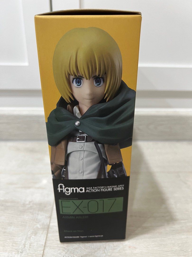 Rare Figma EX 017 Armin Arlert Attack on Titan AoT Shingeki no Kyojin SnK, Hobbies & Toys, Toys ...