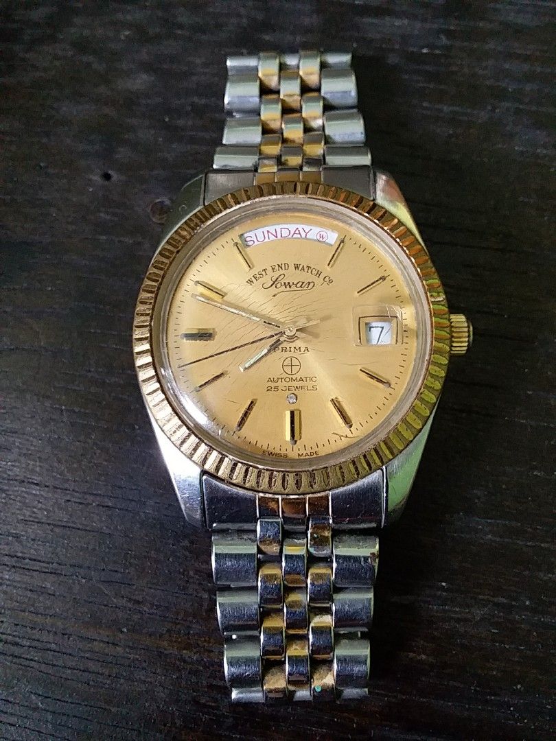 Rare Sowan West end Watch Co.Sowan Prima Chronometer, Antik, Jam & Perhiasan di Carousell