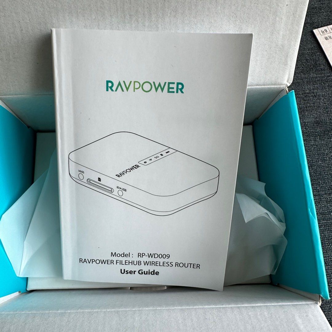 Ravpower Filehub Wireless Travel Router, Computers & Tech, Parts ...