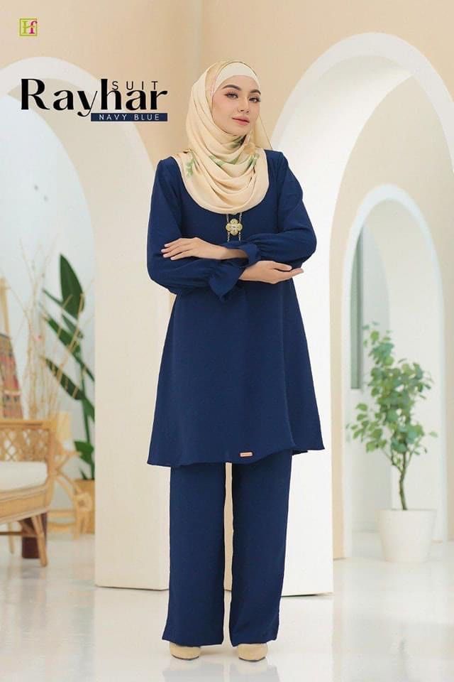 Rayhar Suit (PO), Women's Fashion, Muslimah Fashion, Baju Kurung & sets ...