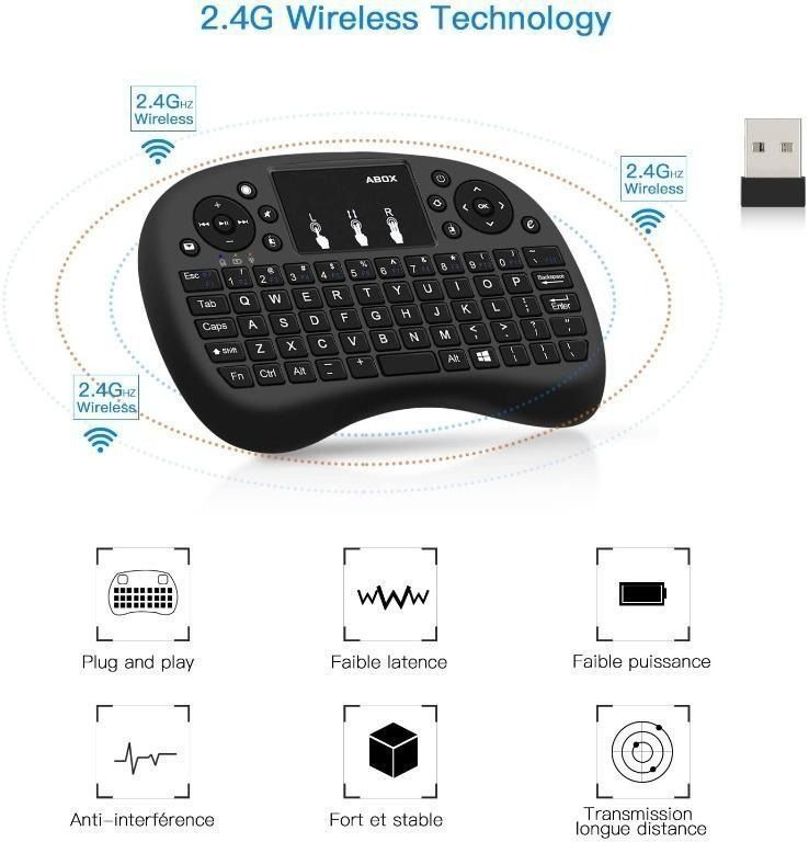 READY STOCK P11 ABOX Mini Keyboard, 2.4GHz Wireless Keyboard / 20 ...
