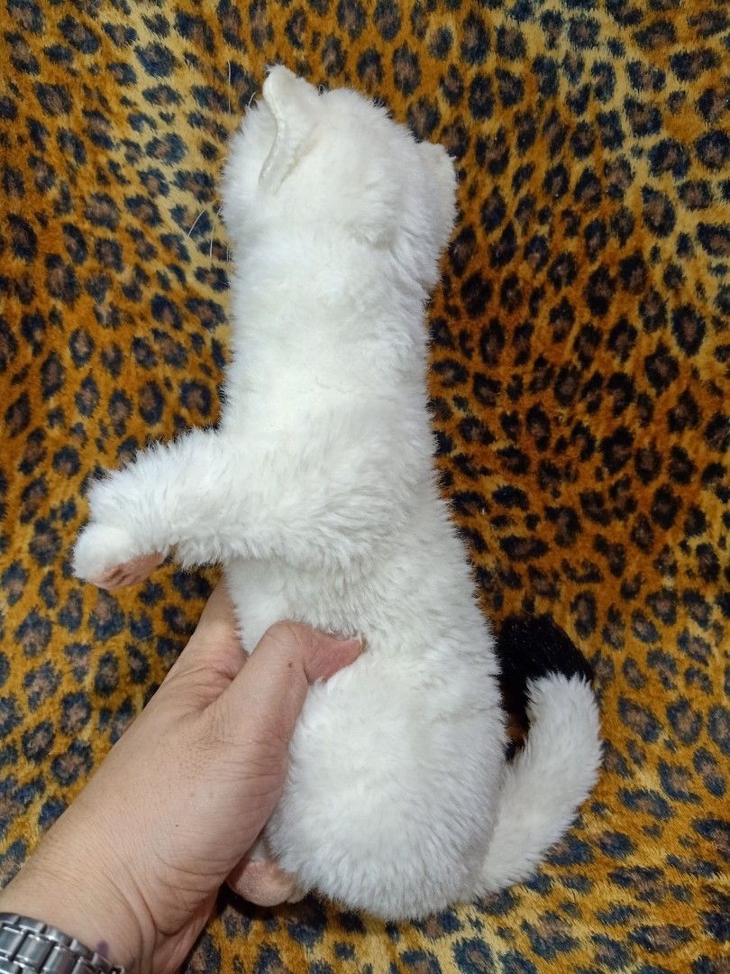 REALISTIC WHITE COLOR STOAT OTTER ANIMAL PLUSH TOY, Hobbies & Toys ...