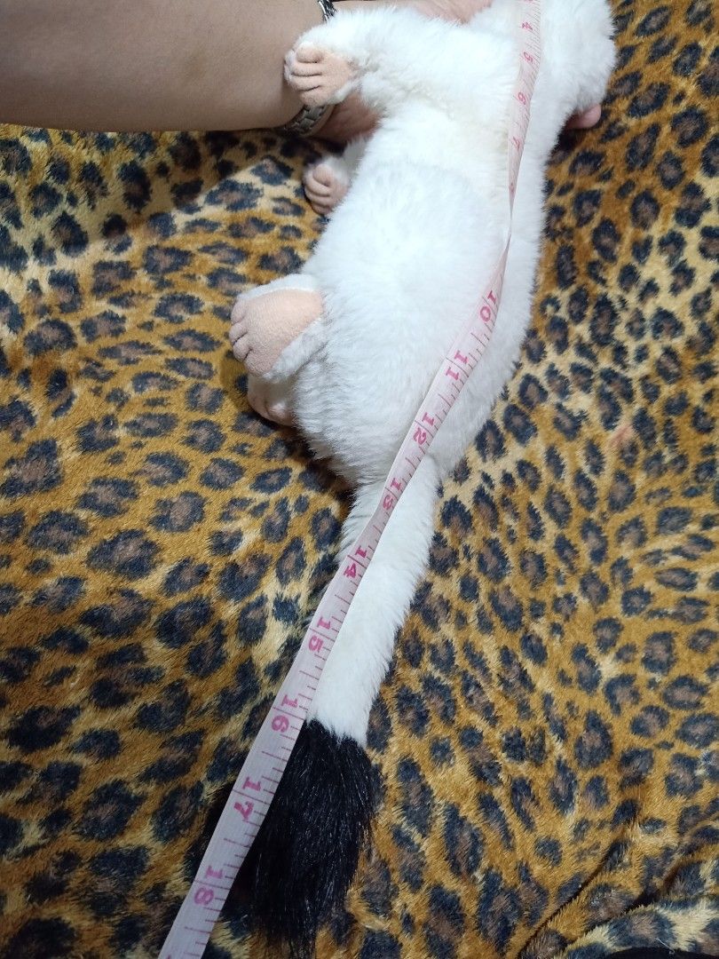 REALISTIC WHITE COLOR STOAT OTTER ANIMAL PLUSH TOY, Hobbies & Toys ...