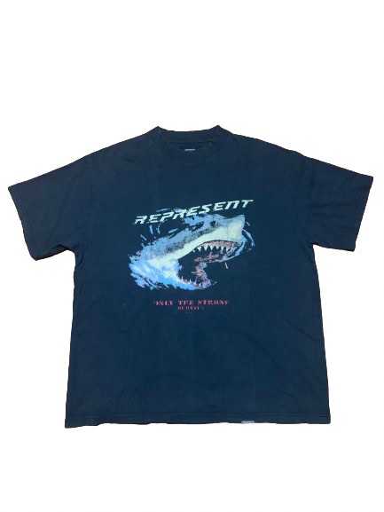 Represent Vintage Shark Tee, Men's Fashion, Tops & Sets, Tshirts & Polo ...