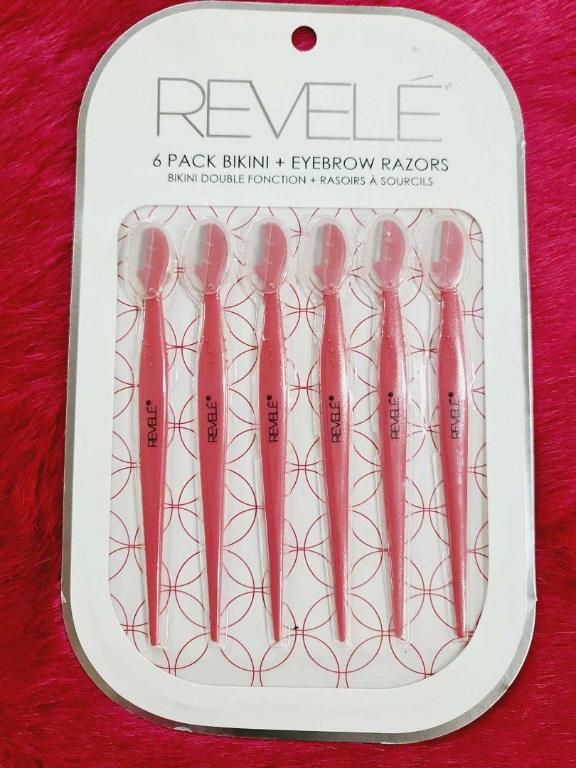 Revele 6pack Bikini & Eyebrow Razors, Beauty & Personal Care, Face ...