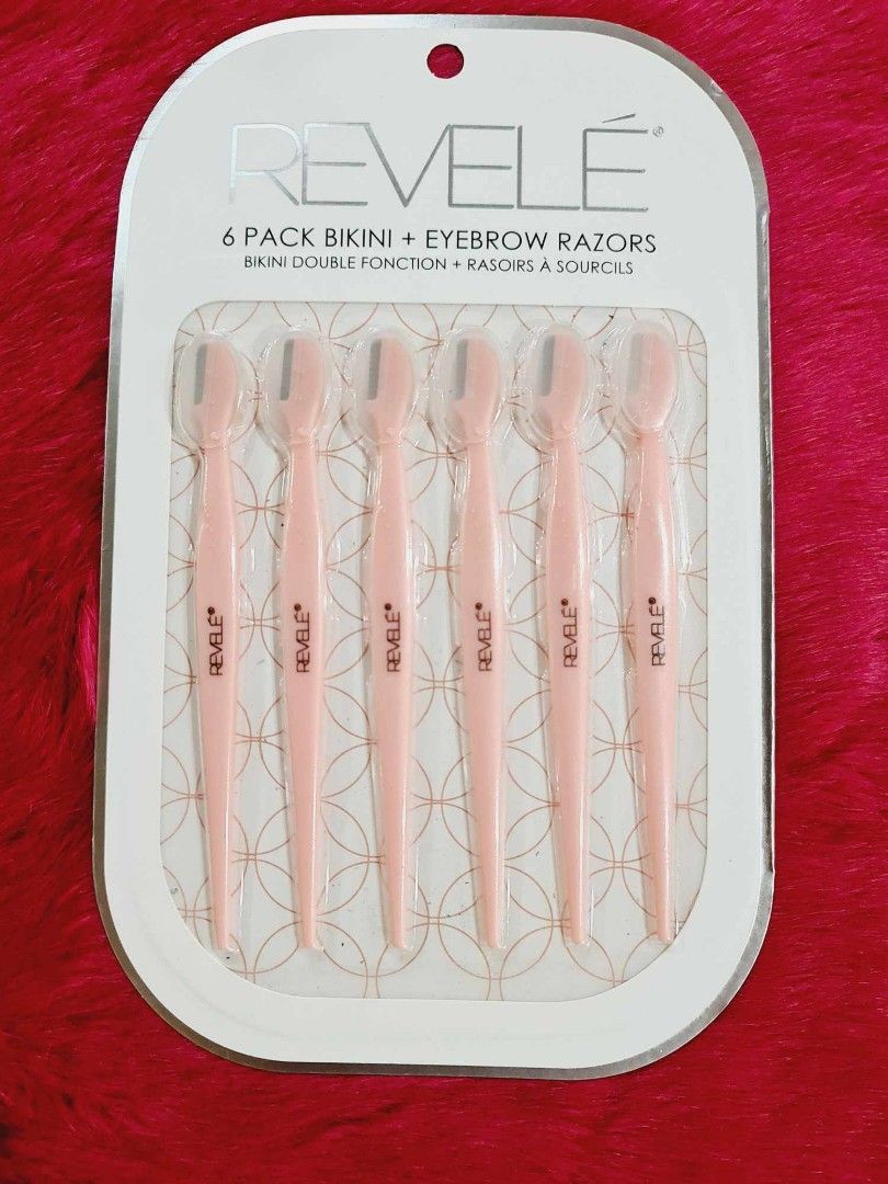 Revele 6pack Bikini & Eyebrow Razors, Beauty & Personal Care, Face ...