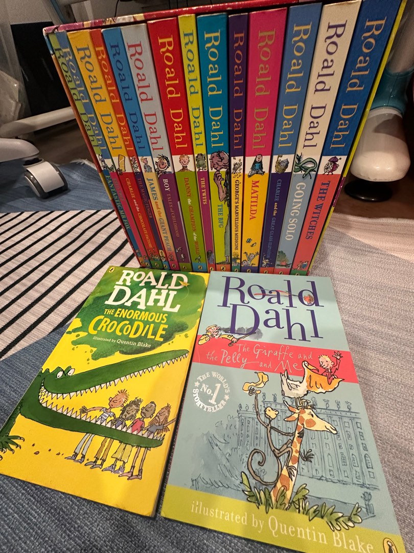Roald Dahl Books set (15 books) and 2 additional books, Hobbies & Toys, Books & Magazines ...