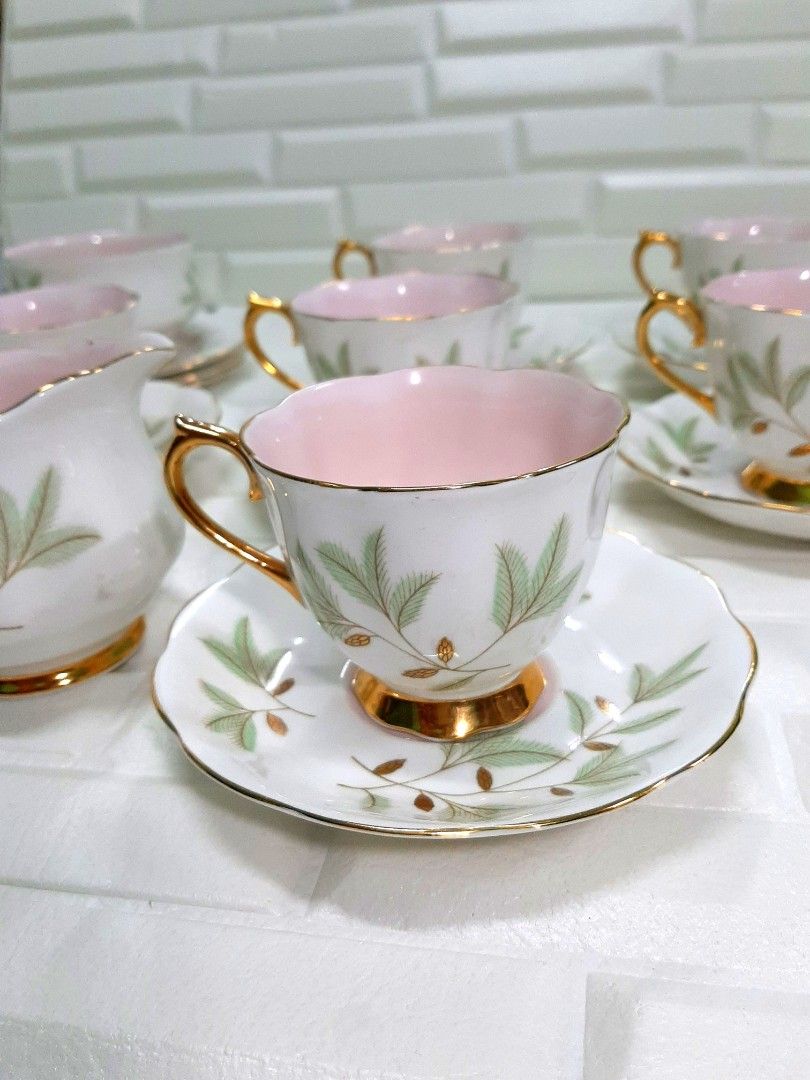 ROYAL ALBERT ("BRAEMAR") TEA SET, Furniture & Home Living, Kitchenware ...