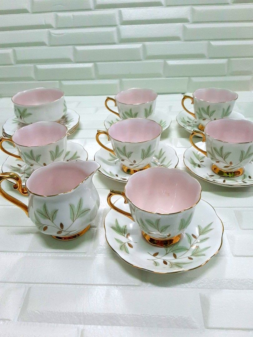 ROYAL ALBERT ("BRAEMAR") TEA SET, Furniture & Home Living, Kitchenware ...
