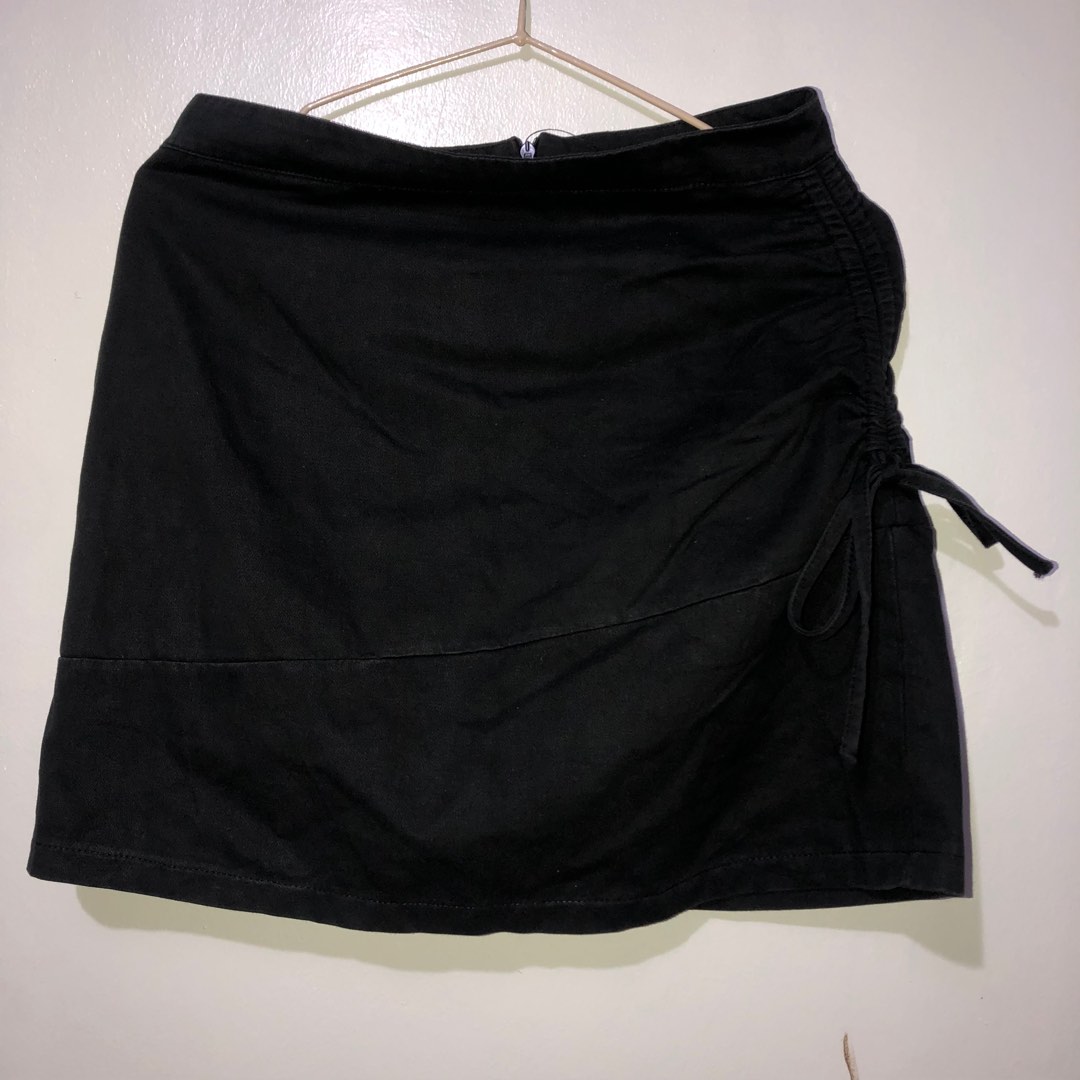 Ruched string skirt, Women's Fashion, Bottoms, Skirts on Carousell