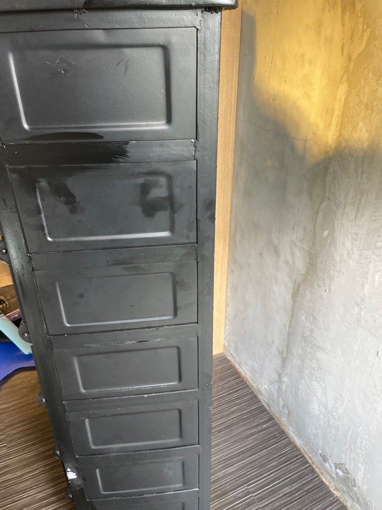 Rustic Metal Cabinet - Imported, Furniture & Home Living, Furniture ...