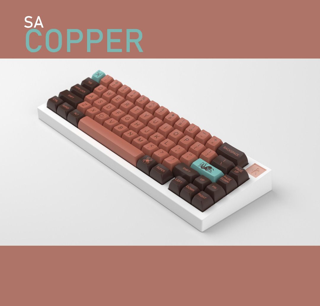 SA Copper (TKL Kit, Alphas Kit, Novelties, Numpad, Spacebar Kit) BRAND ...