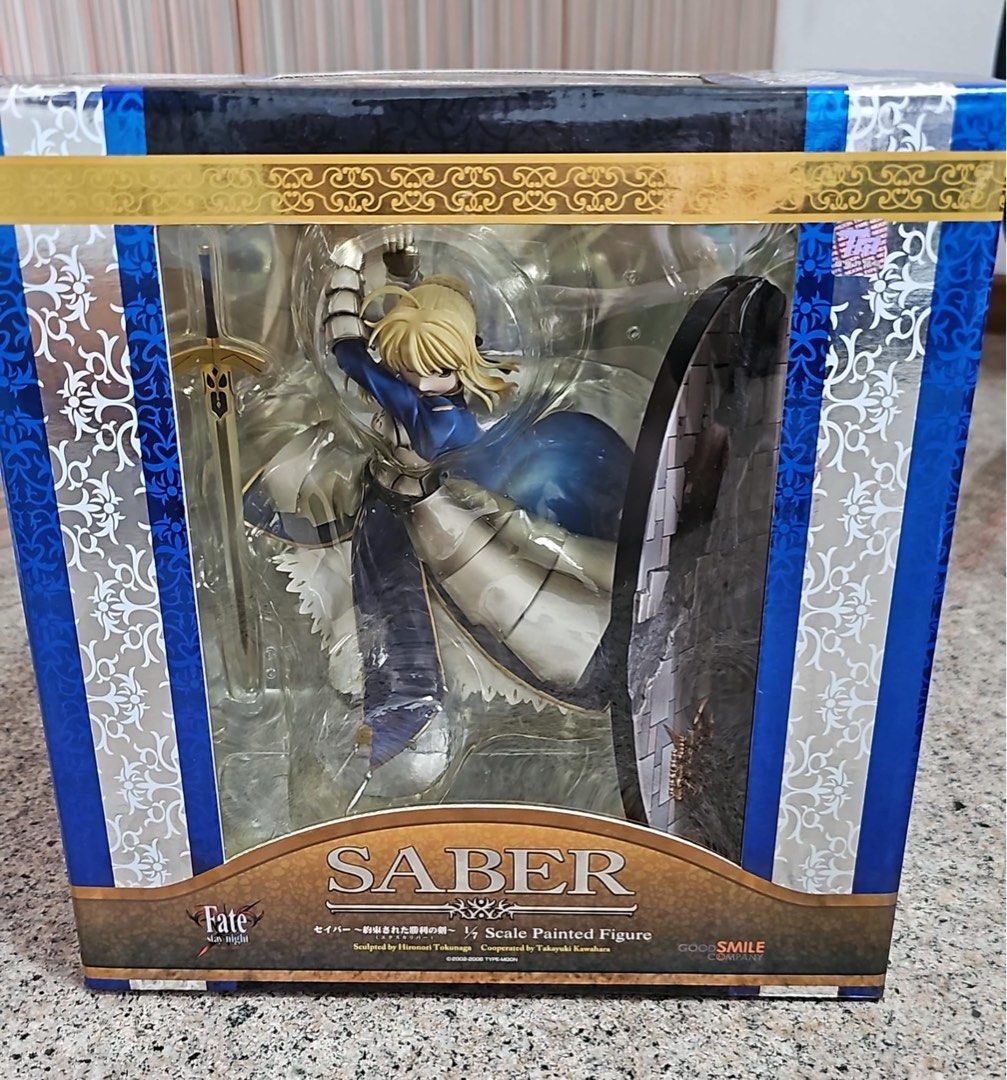 Saber 1/7 Scale Painting Figure, Hobbies & Toys, Toys & Games on Carousell