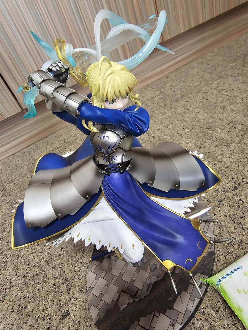 Saber 1/7 Scale Painting Figure, Hobbies & Toys, Toys & Games on Carousell