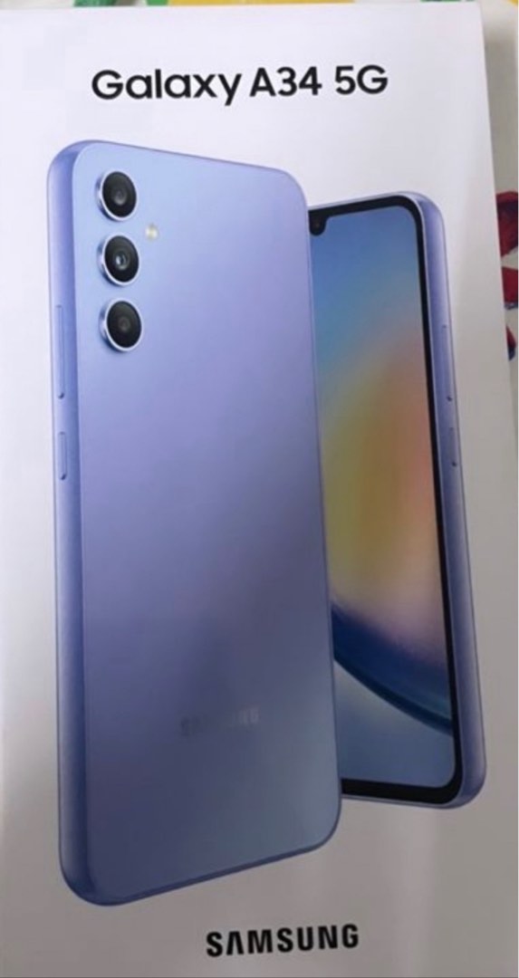 Samsung Galaxy A34 Awesome Violet 256GB, Mobile Phones & Gadgets ...